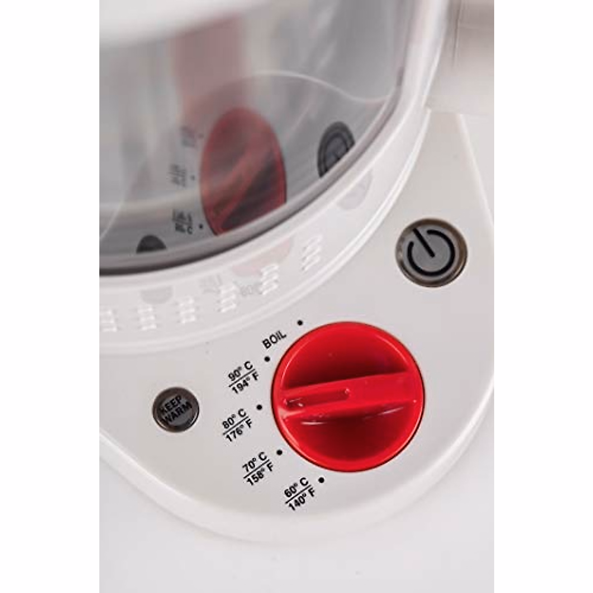 Bodum 11659-913US Bistro Electric Water Kettle, double Wall with Temperature Control, 1L, 37 oz, White