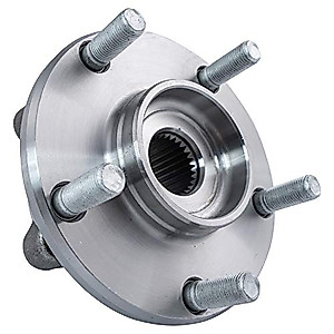 TRQ Front Wheel Bearing & Hub Assembly Driver or Passenger Side for 2004-2006 Infiniti G35X All Wheel Drive Models