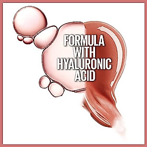 Maybelline Lifter Gloss, Hydrating Lip Gloss with Hyaluronic Acid, High Shine for Plumper Looking Lips, Ruby, Berry Neutral, 0.18 Ounce