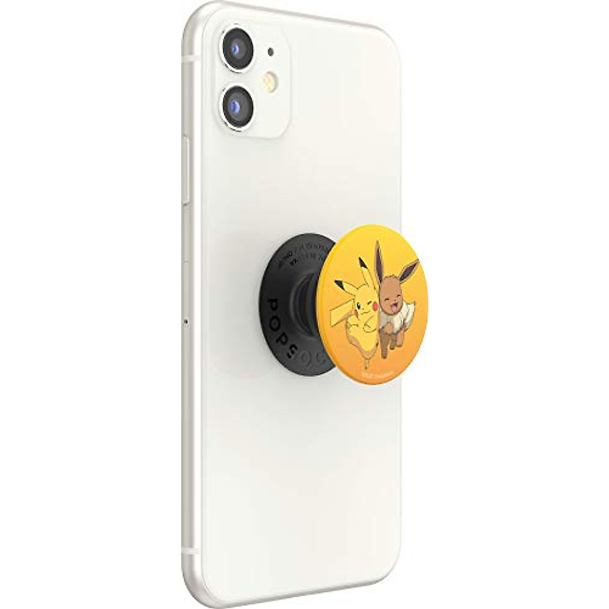 PopSockets PopGrip: Swappable Grip for Phones & Tablets - Pokemon - Eevee & Pikachu