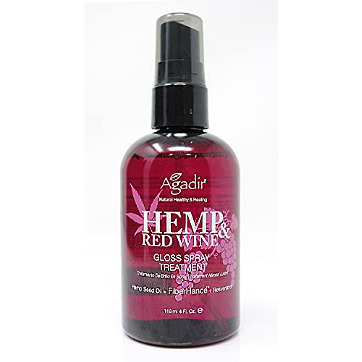 AGADIR Hemp & Red Wine Gloss Spray Treatment, 4 fl. oz.