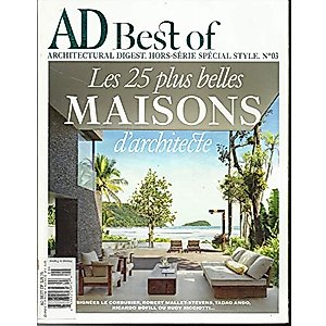 AD BEST OF ARCHITECTURAL DIGEST MAGAZINE, SPECIAL STYLE. NO. 03 ISSUE, 2015