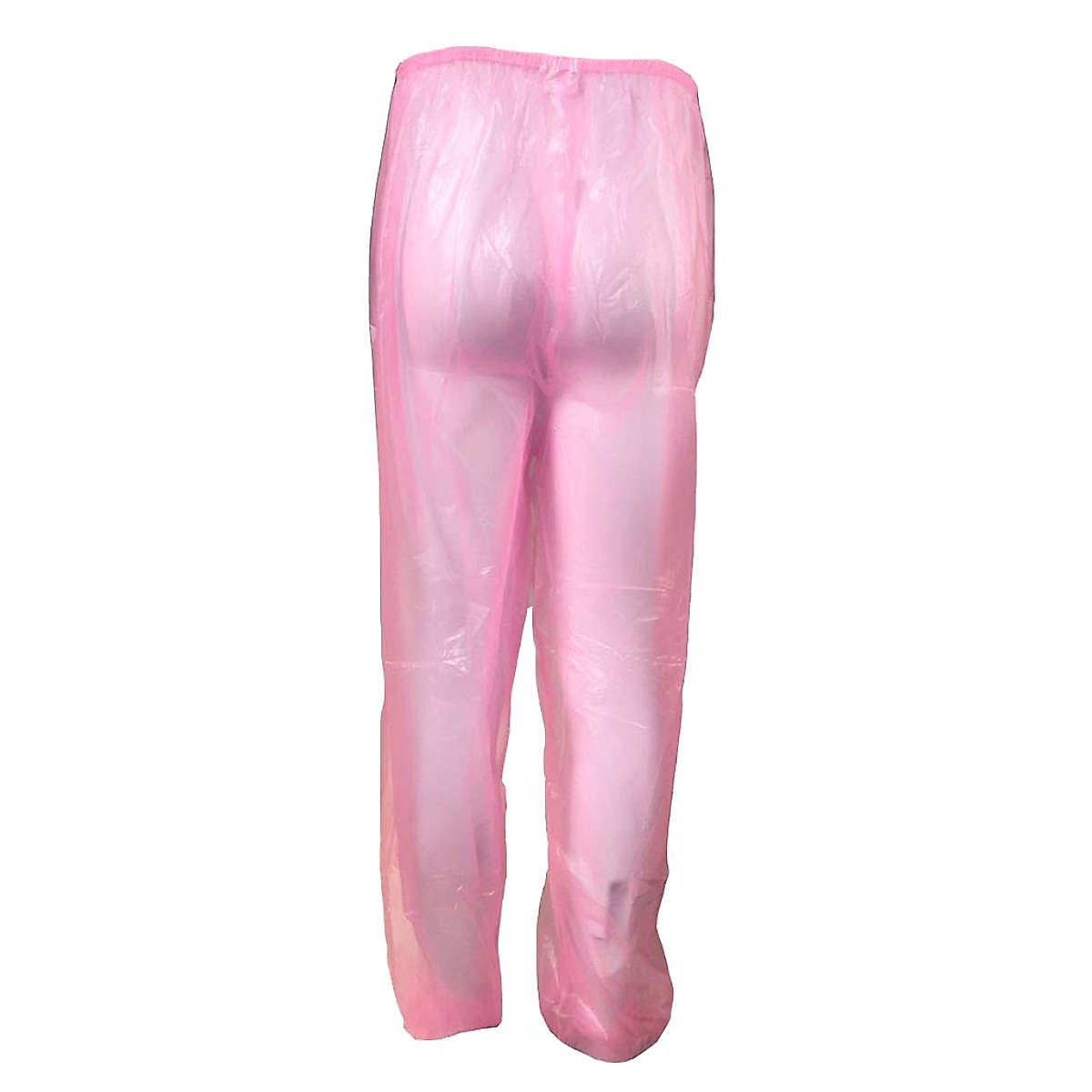 Haian Plastic Jogging Bottoms (Large, Transparent Pink)