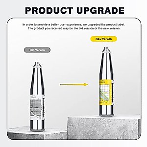 CGOLDENWALL Concrete Rebound Hammer Tester Resiliometer Test Meter Tool within The scope of 1450.38psi-8702.26psi (10-60Mpa) ZC3-A with English Label and Calibration Certificated (Old or New Panel)