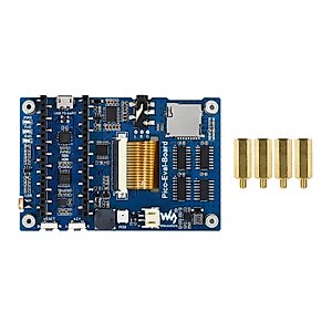 Waveshare Overall Evaluation Board Designed for Raspberry Pi Pico Misc Onboard Components for Easily Evaluating The RP2040