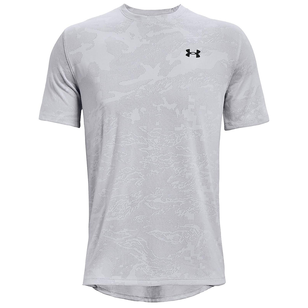 Under Armour mens Training Vent Camo Short-Sleeve T-Shirt , Mod Gray (011)/Black , Large
