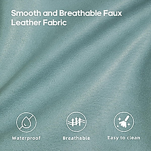 LLappuil Storage Ottoman Module Square Footrest for Modular Sectional Sofa Seat Cube, Waterproof, Anti-Scratch and Antistatic Velvet Sectional, Grey Brown