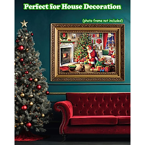 Advent Calendar 2023, Christmas Scene Jigsaw Puzzles 24 Days Countdown Calendars for Kids, Boys, Girls, Teens, Over 1000 Pieces Puzzle Advent Calendar 2023 Adult, Parents, Xmas Gift for 5-7, 8-12 (M7)