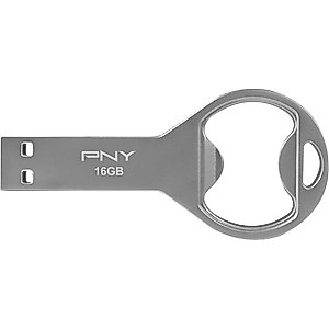 PNY 16GB Bottle Opener USB Drive (P-FDU16GBOP-GES3)