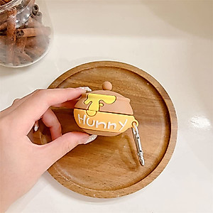 Joie & Joho Soft Silicone Cute Case with Keychain Accessories for Samsung Galaxy Buds 2 Case (2021)/ Galaxy Buds Pro Case (2021)/ Galaxy Buds Live Case (2020) Earbuds Case