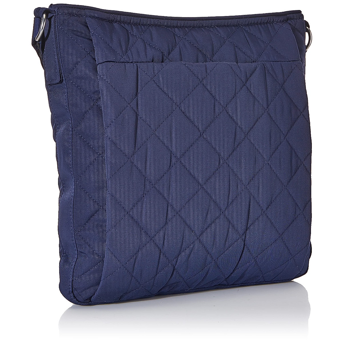 Vera Bradley Women's Performance Twill Triple Zip Hipster Crossbody Purse, Classic Navy, One Size