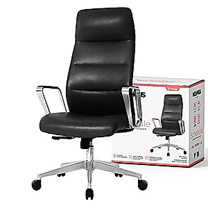 Nouhaus Schedule. The Simple Modern Office Chair. Work, Home Office Chair and Study Chair. Cute Desk Chair, Teen Executive Chair (Black)