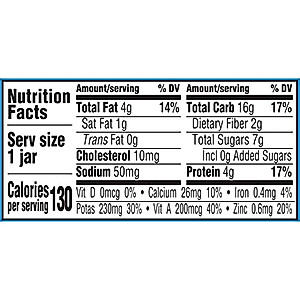 Gerber Mealtime for Baby 3rd Foods Baby Food Jar, Harvest Turkey Dinner, Advanced Texture with No Artificial Flavors or Colors, 6 OZ Glass Jar (Pack of 12)