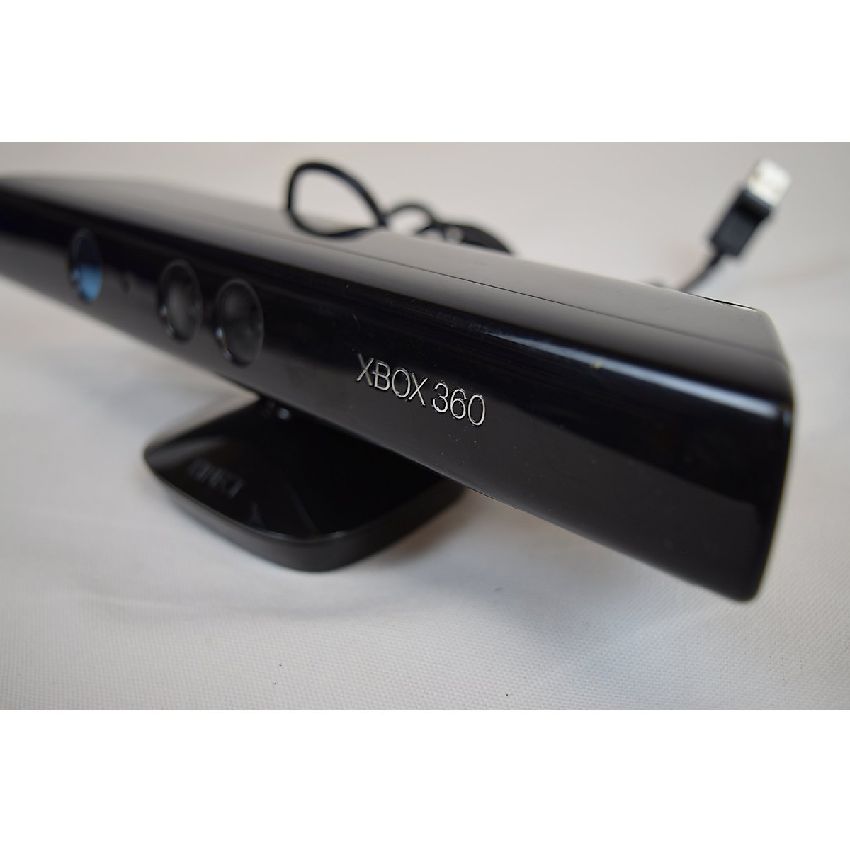 XBOX 360 Microsoft Kinect Sensor Bar Only Black 1414 Wired Motion Sensor Camera (Renewed)