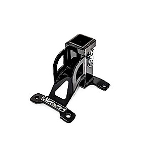 SuperATV Rear Receiver Hitch for 2020+ Polaris RZR PRO XP/PRO XP 4 | Black | Fits Standard 2" Attachments | Includes Cotter Pin and Hitch Pin | Max Towing Capacity 1500 Pounds