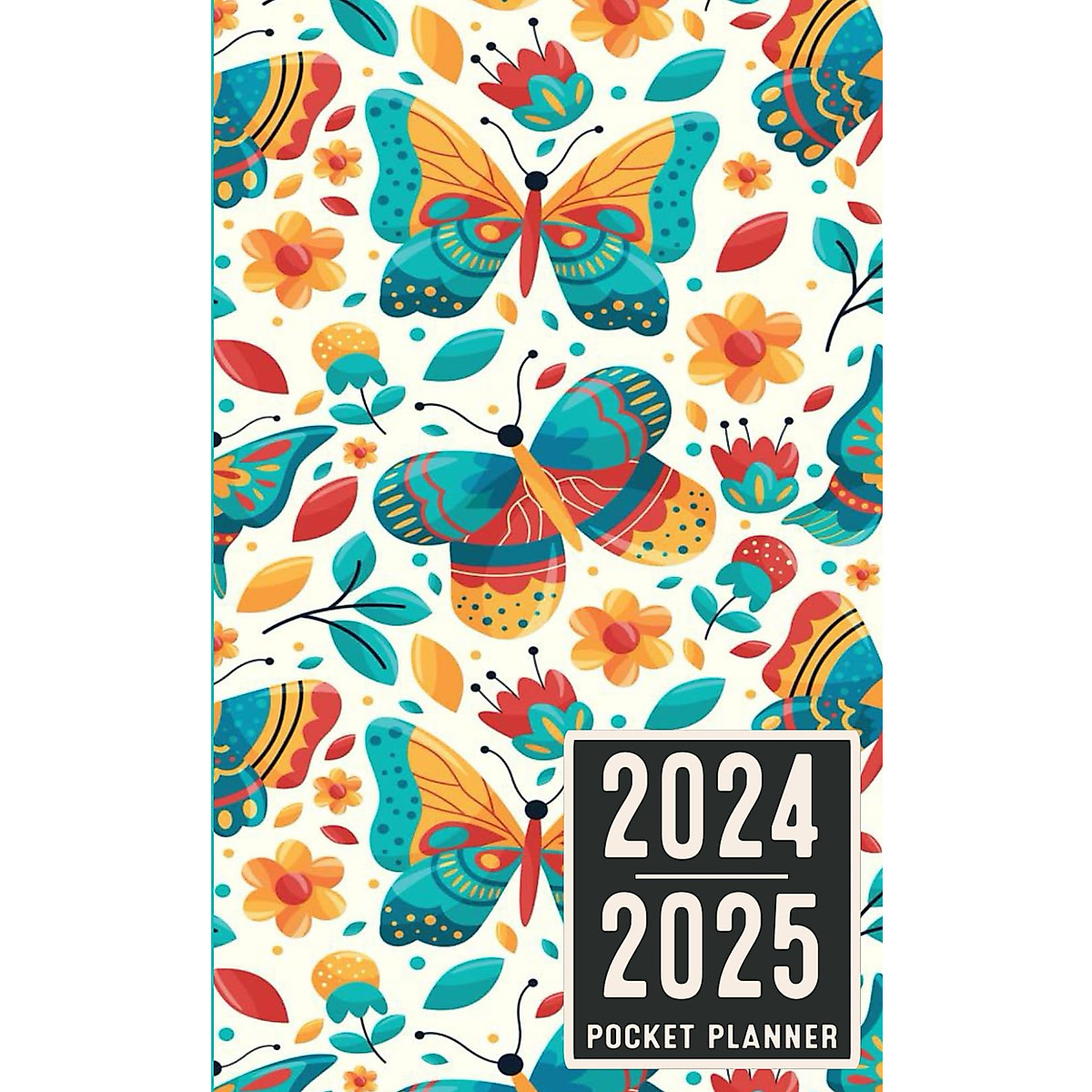 2024-2025 Pocket Planner: Monthly Two Year Appointment Organizer from January To December