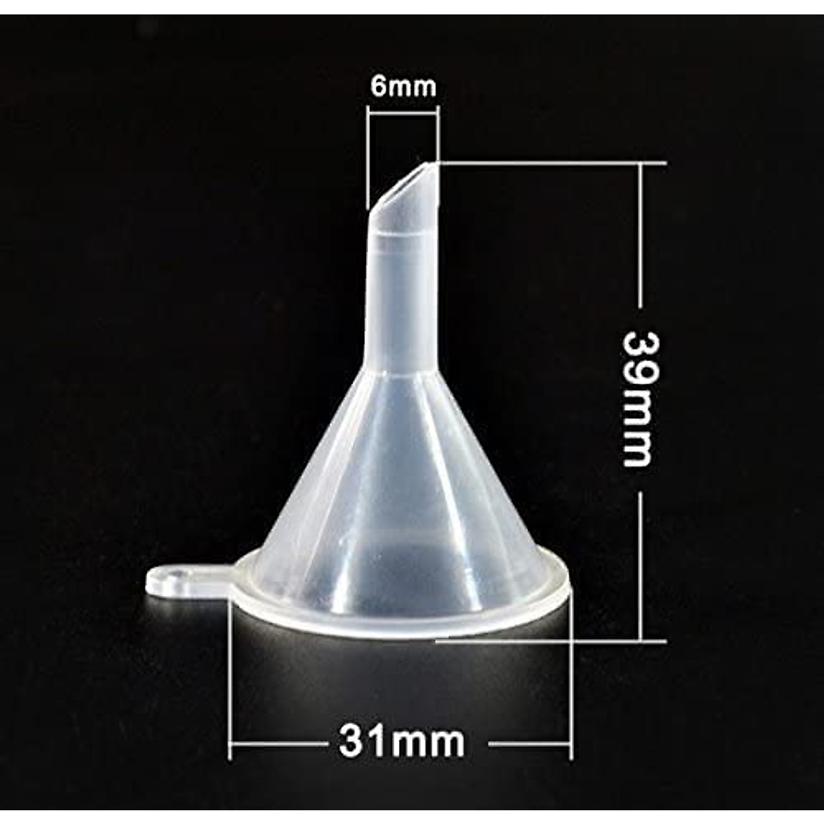 iSnuff Mini Funnel Small Funnel 5-Pack for Lab Bottles, Sand Art, Perfumes, Spices, Powder Funnel, Essential Oils, Recreational Activities