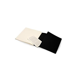 Moleskine Art Sketch Album, Soft Cover, Square (7.5" x 7.5") Plain/Blank, Black, 88 Pages