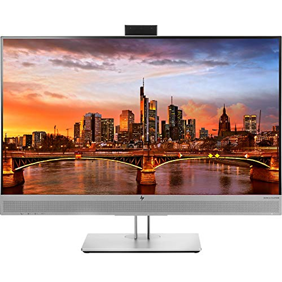 HP EliteDisplay E273m 27 Inch LED Backlit IPS Monitor 2-Pack with Built in Speakers and Webcam, FHD 1920 x 1080 (1FH51A8#ABA)