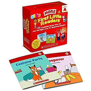 Scholastic First Little Readers: More Guided Reading Level A Books, Set of 25 Books