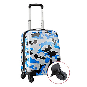 1Pair Luggage Suitcase Replacement Wheels Inline Outdoor Skate Travel Accessories(W041-2 S)