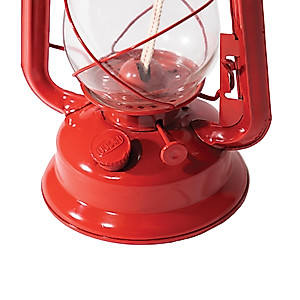 Red Kerosene Lantern 12" Tall
