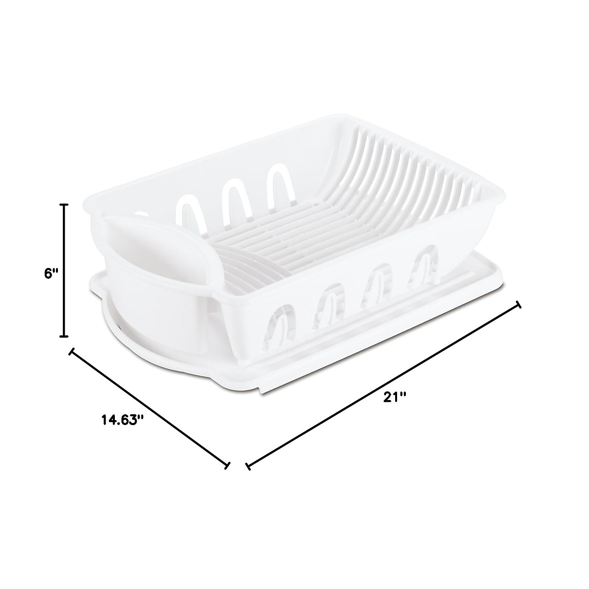 Sterilite 06418006 Ultra Sink Set - White