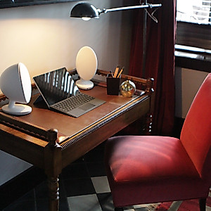 KEF EGG Versatile Desktop Speaker System - Gloss White (Pair)