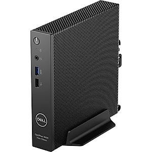 Dell OptiPlex 3000 Thin ClientIntel Pentium Silver N6005 Quad-core (4 Core) 2 GHz - Black