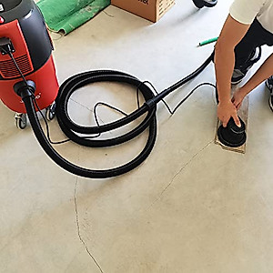 JIENUO Dust Extractor with Auto Filter Clean, 8 Gallon Wet/Dry HEPA Filter Extractor Vacuum, Powerful Suction Shop Vac for Home workshops, Construction Sites and Woodworking