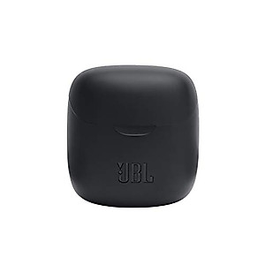 JBL Tune 225TWS True Wireless Earbud Headphones - Pure Bass Sound, Bluetooth, 25H Battery, Dual Connect, Native Voice Assistant (Black)