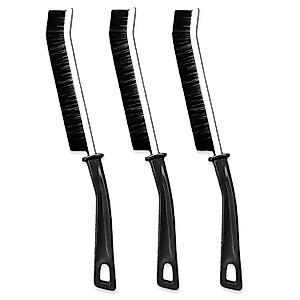 Hard Bristle Crevice Cleaning Brush, Multifunctional Small Cleaning Brush, Scrub Brush for Shower Tile, Gap Cleaning Brush for Kitchen, Bathroom & Household Use, Grout Cleaner, Toilet Brush