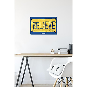 Trends International Ted Lasso - Torn Believe Wall Poster, 22.4L x 14.7W, Premium Unframed Version