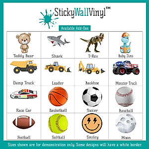 Name Wall Decal Sticker - Multiple Font Custom Baby Name - Nursery Wall Sticker - Baby Girl Baby Boy Room Wall Decor - 130522PRE