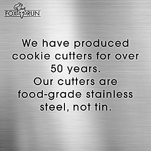 Fox Run 3684 Baby Shower Cookie Cutter Set of 5 Medium