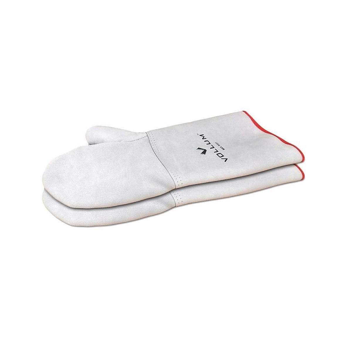 Vollum High-Heat Suede Oven Mitts, 1 Pair (14 Inch, Resistant to 932F)