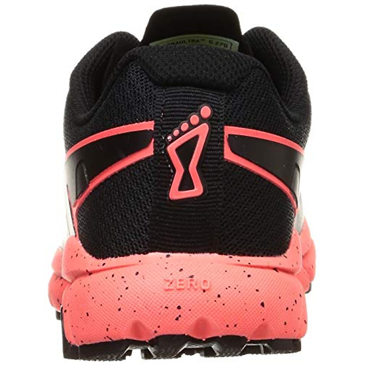 inov-8 Women's Terraultra G 270 Trail Running Shoes - Zero Drop for Long Distance Ultra Marathon Running - Coral/Black - 10.5