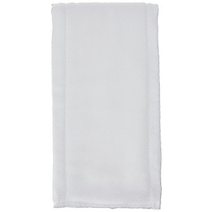 GERBER 10 Count Prefold Birdseye Diaper with Pad, White