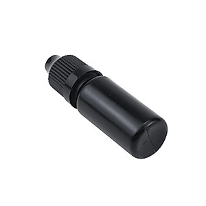 MY MIRONEY 10ML Empty Drop Bottle with Plastic White Tip Black Plastic Squeezable Bottle Glue Applicator Bottles with Childproof Tampering Black Cap for Glue Liquid Oil,Pack of 10