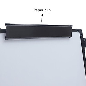 35" X 24" Double-Sided Mobile Dry Erase Board Magnetic Whiteboard Display Stand Rolling W/Marker Tray Writing 360Degree Adjustable Double Sided Flipchart Hook Foldable Framed White