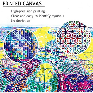 Halloween Cross Stitch Stamped Kits for Adults Beginners-Horror Embroidery Kits Friends Counted Cross Stitch Kits Patterns for Beginners 11 CT Dimensions Embroidery Kits Arts Craft Kits Home Decor