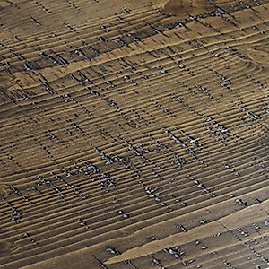 Signature Design by Ashley Kavara 24" Rustic Counter Height Barstool, 2 Count, Brown