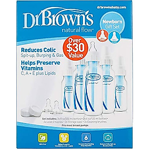 Dr Browns Standard Newborn Feeding Set- 5 Bottles