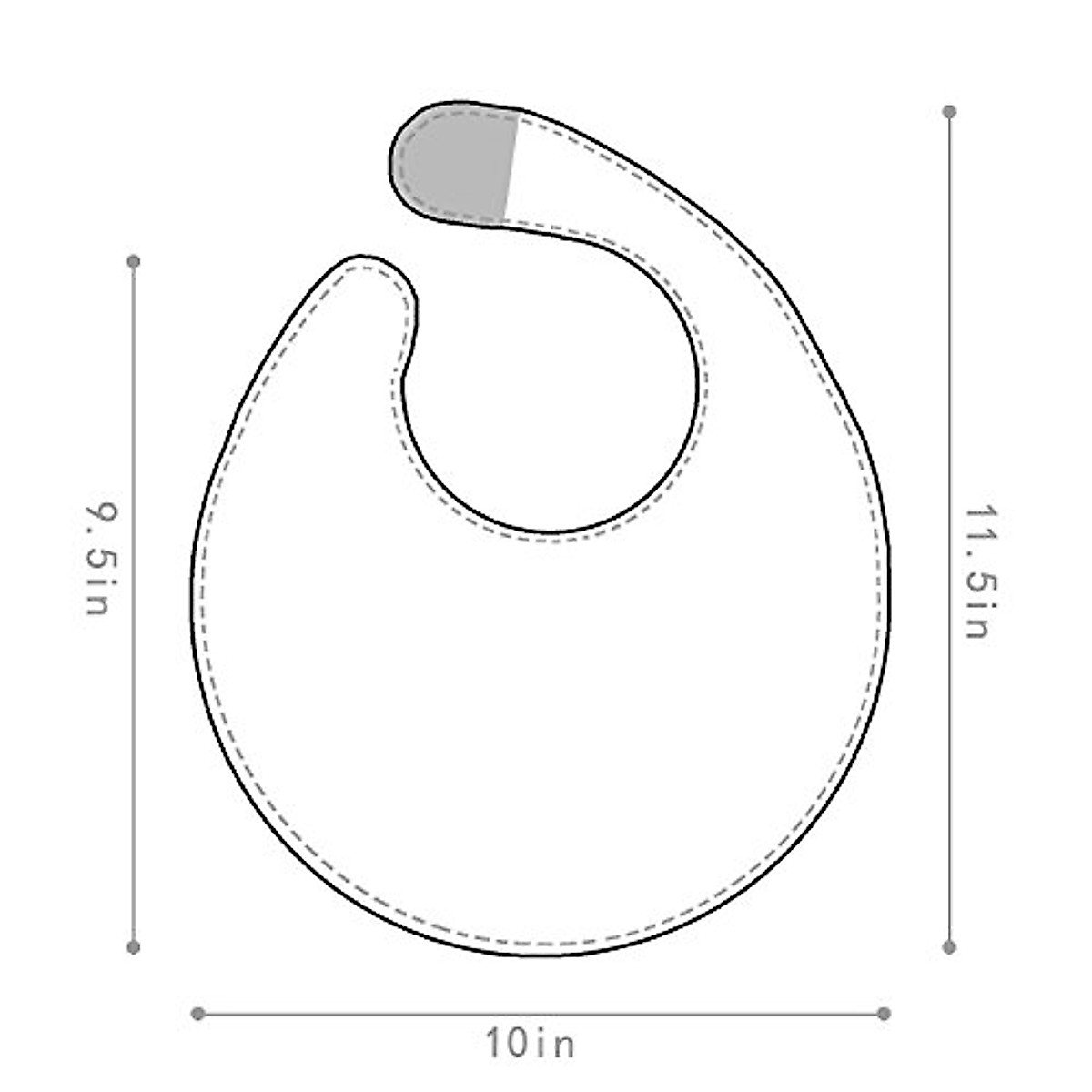 Triple Layer Waterproof Baby Boy Sports Bibs,Cotton Front,Plastic Liner,Polyester Fleece Back,Highly Absorbent Drooling Burp Cloths with Snap for 6-36 Months Boys Girls for Baby Shower( Basketball)