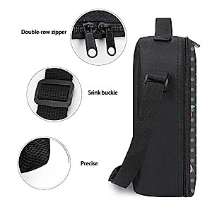 Ksspovkr Cartoon School Backpack Set with Lunch Box Student Lightweight Durable Duffel Bags Portable Travel Packages for kids Girls,cherry