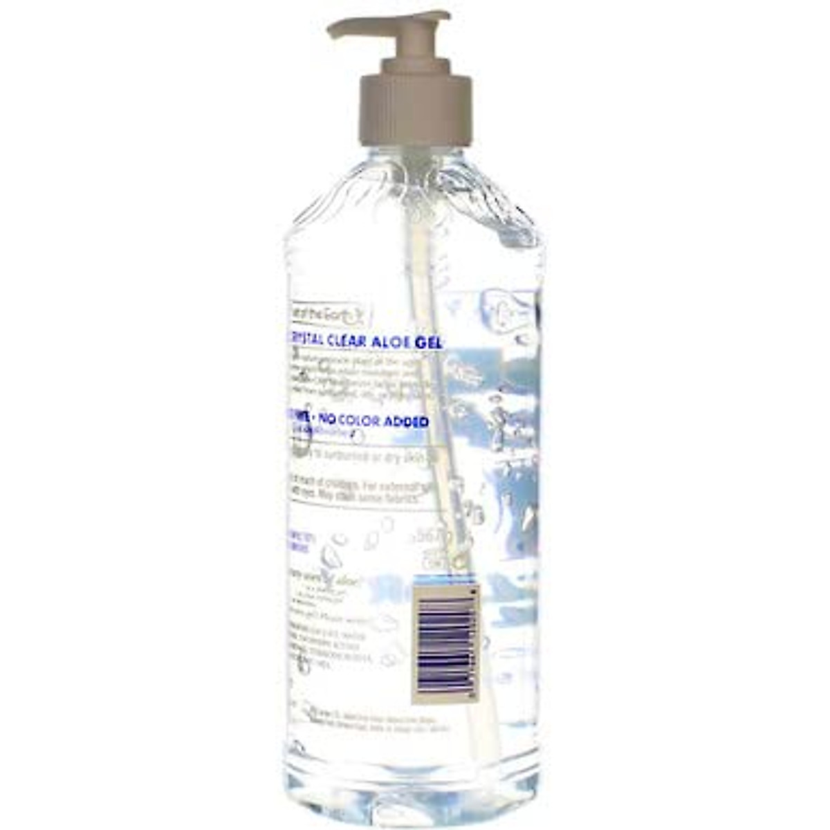 Fruit of the Earth Aloe Vera Crystal Clear Aloe Gel,20 oz (Pack of 3)