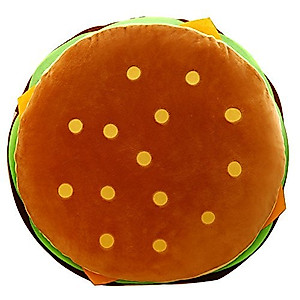 Bettli Lovely Plush Stuffed Huge Hamburger Throw Pillow