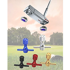 QHALEN Golf Putter Screw Weights (25g) Blue Design Golf Clubs Head