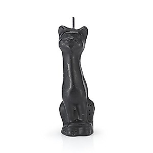 Cat Candle to Remove Negative Energy Spell-Casting Witchcraft Wishing Manifestation Spiritual Healing Magical Positive Energy Protection Blessing Ritual Wish Candles, Black