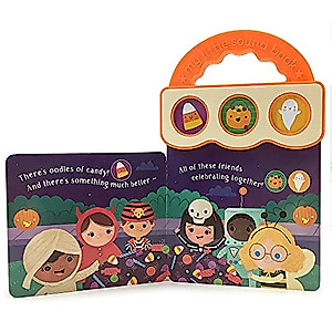 Trick Or Treat 3-Button Sound Halloween Board Book for Babies and Toddlers (Early Bird Sound Books)